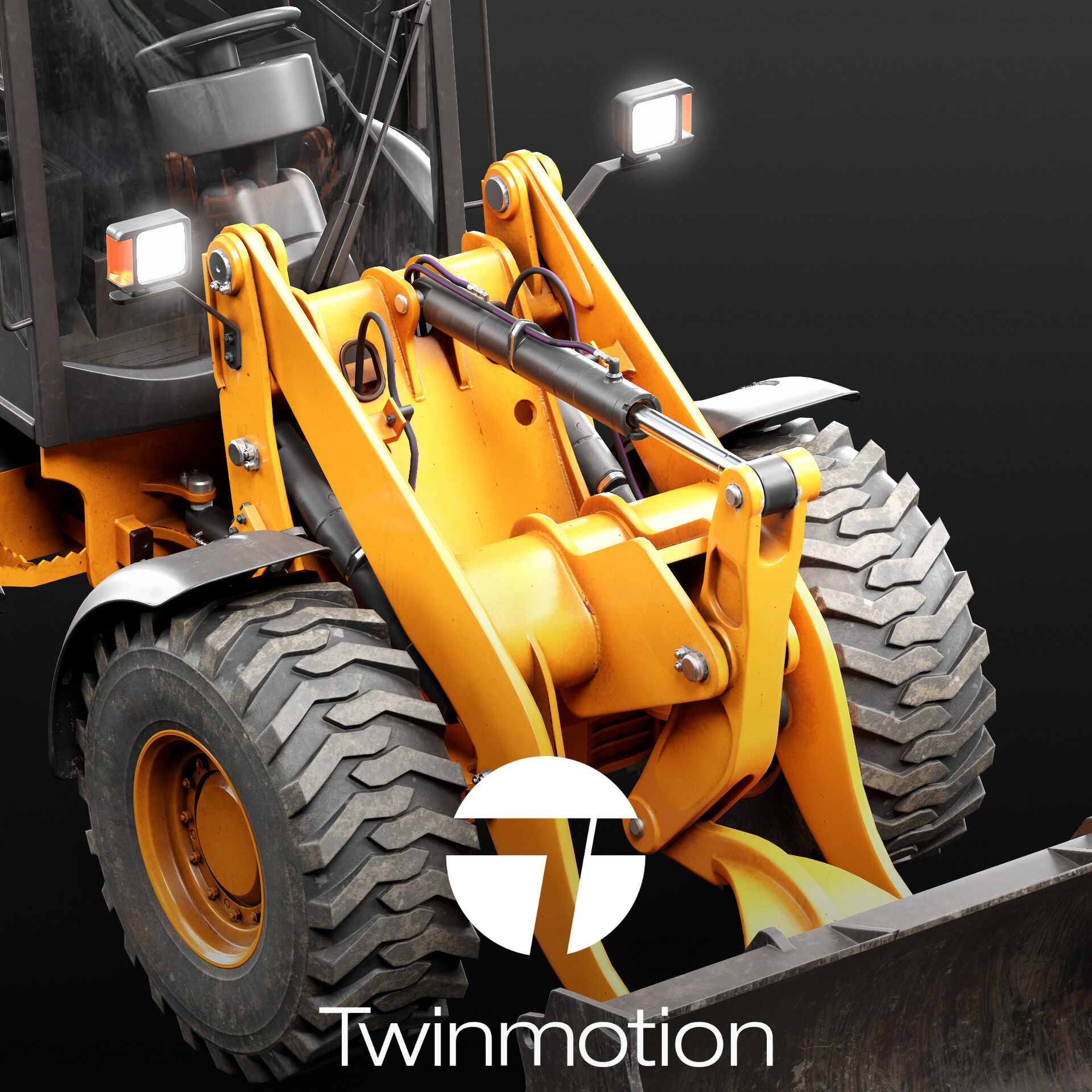 ArtStation - Twinmotion - Wheel Loader