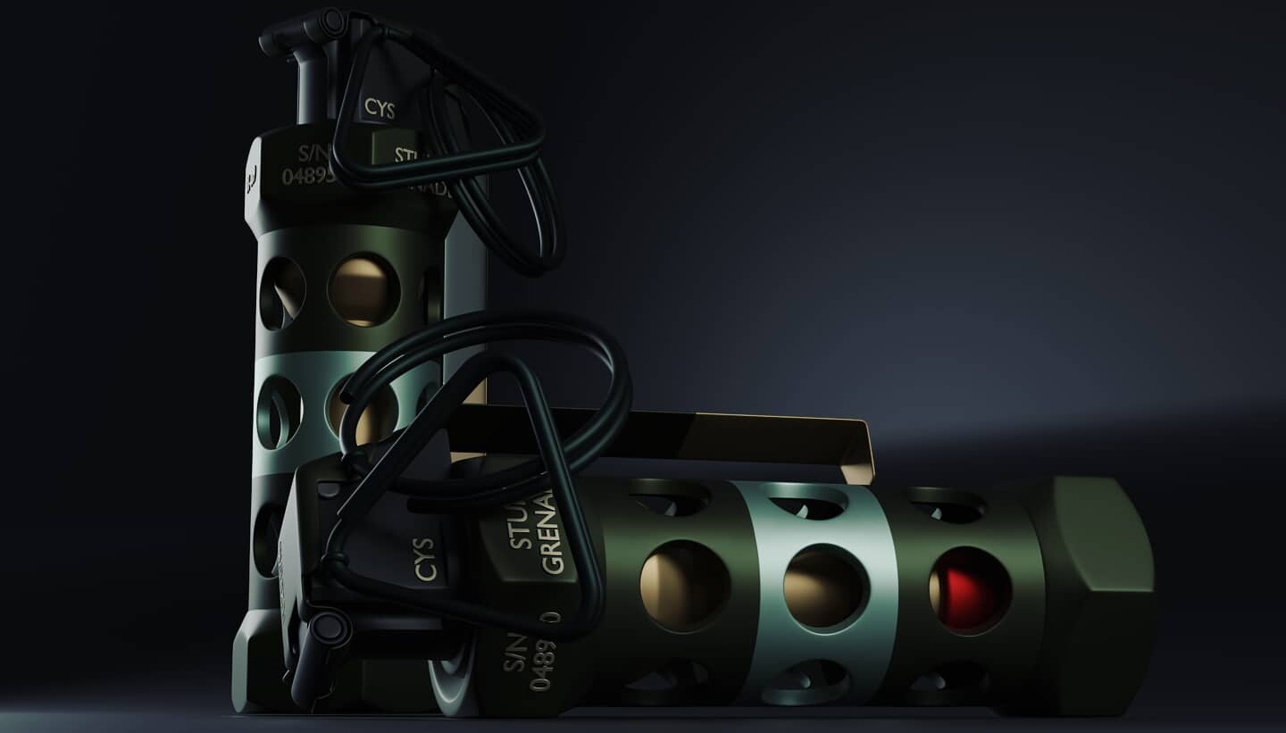 ArtStation - Flashbang grenade