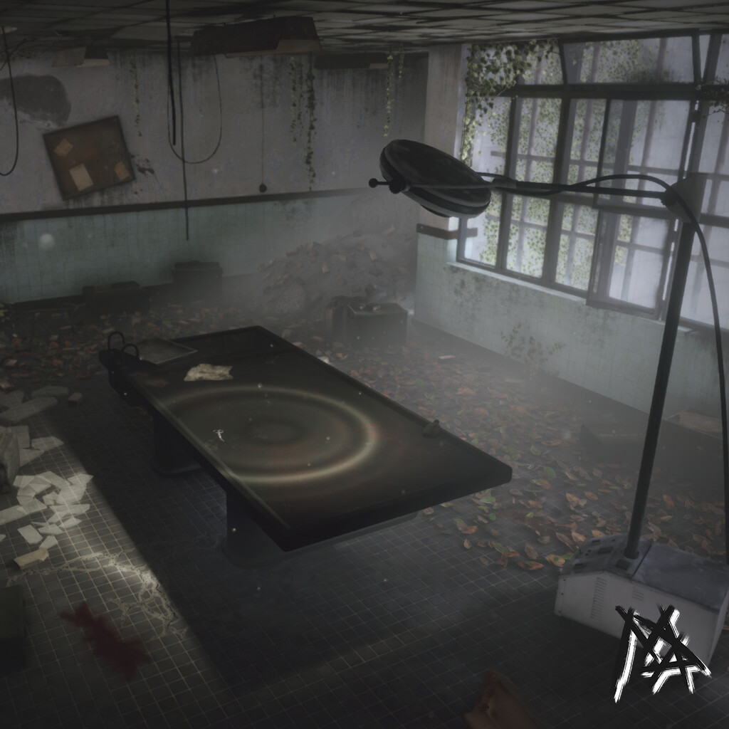 ArtStation - Abandoned Surgery Room