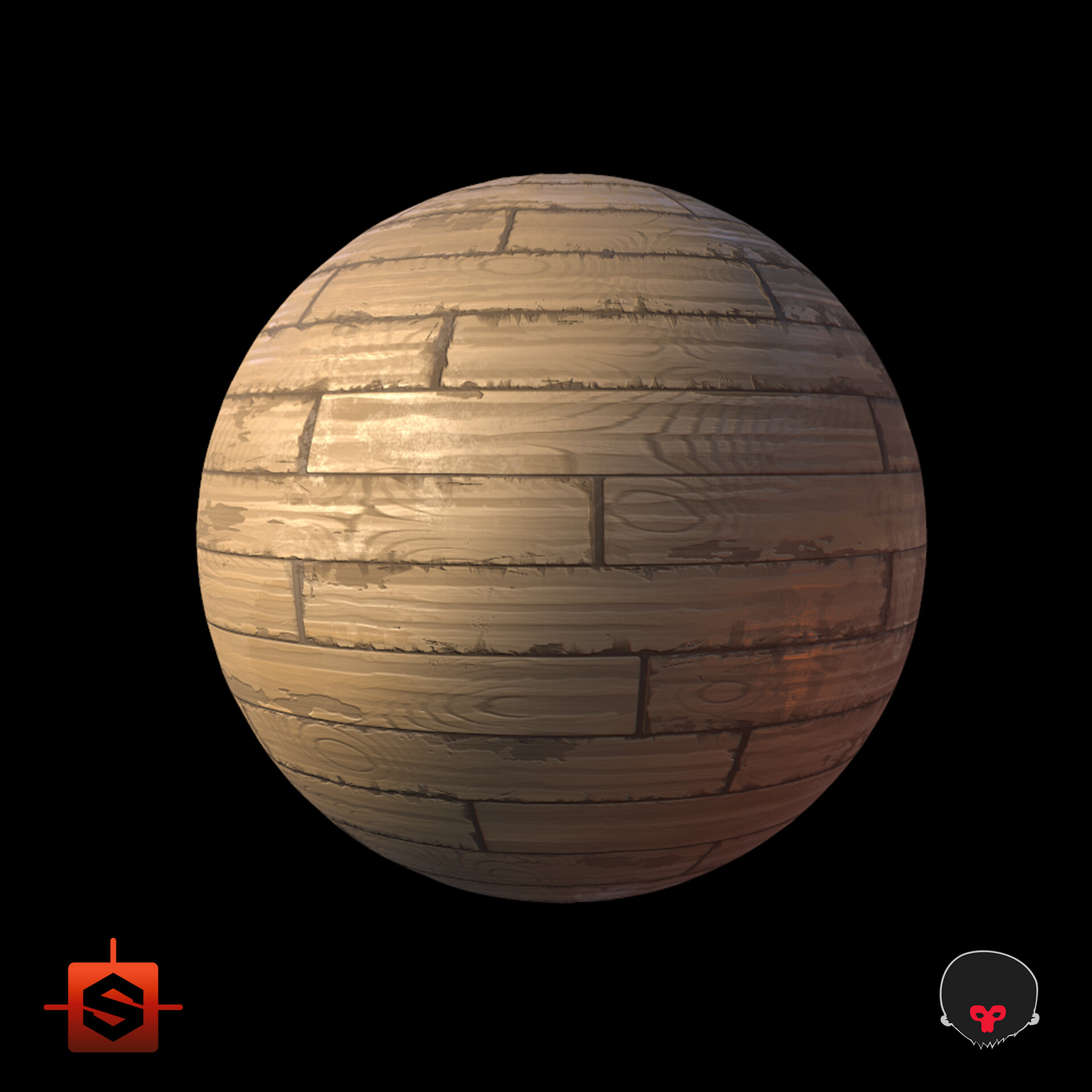 ArtStation - Wood plank texture