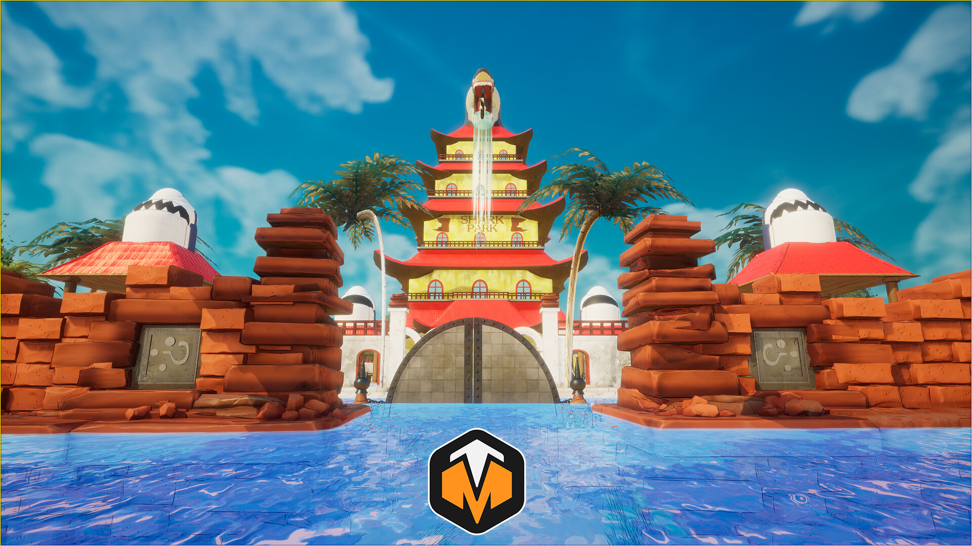 ArtStation - Arlong Park and Thousand Sunny from One Piece