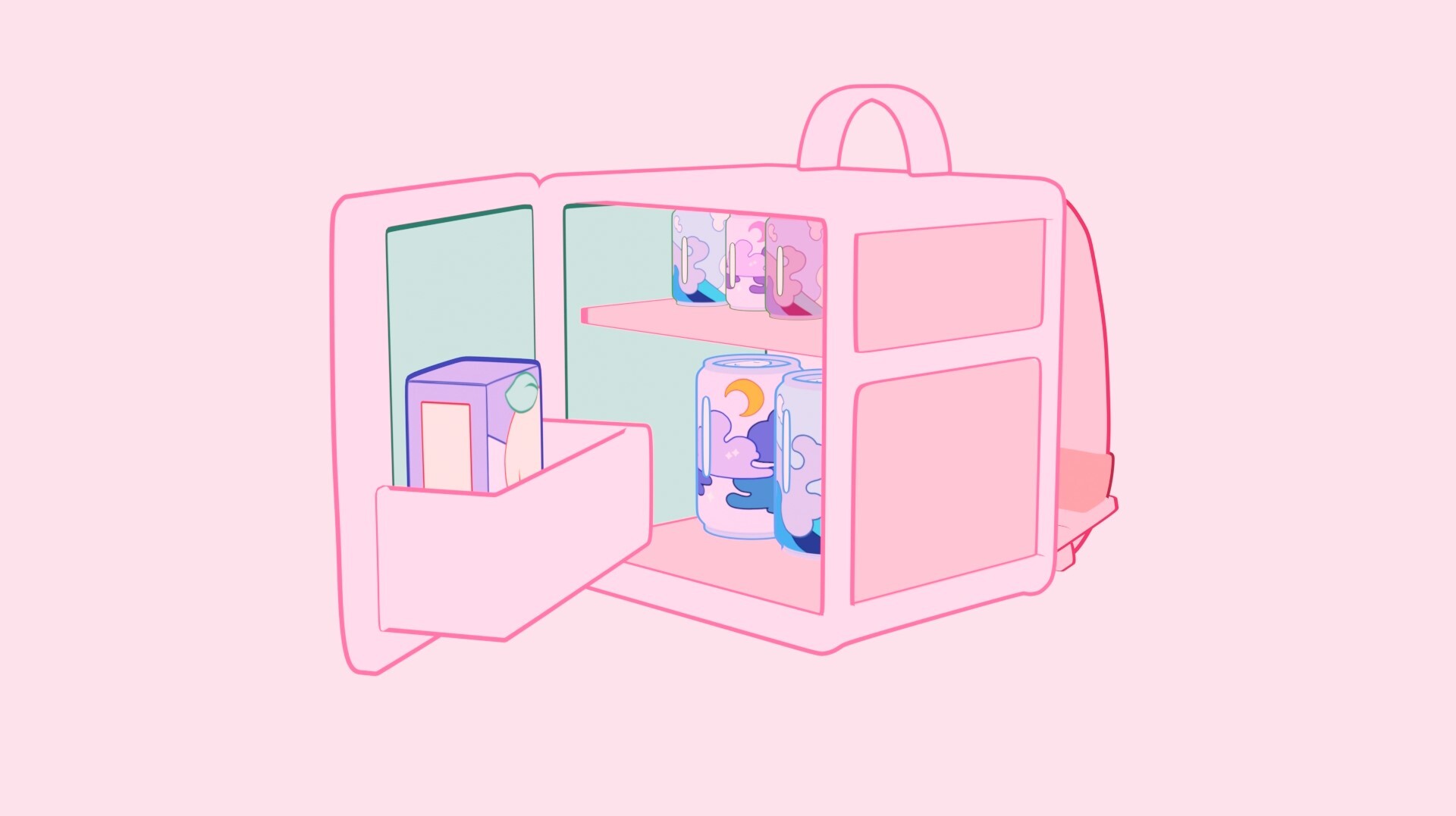 ArtStation - Tiny Fridge