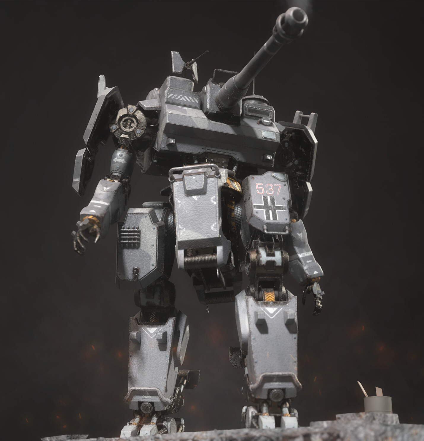 ArtStation - Tankhead 3D Fanart - Stug V Destroyer