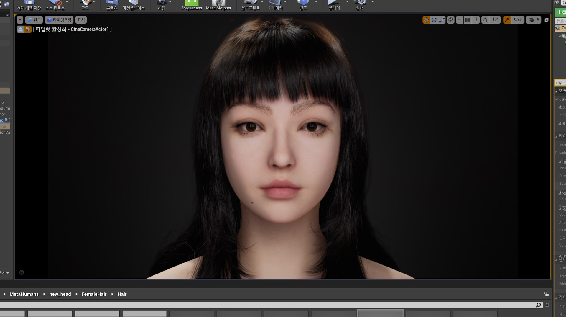 ArtStation - Custom Metahuman Test