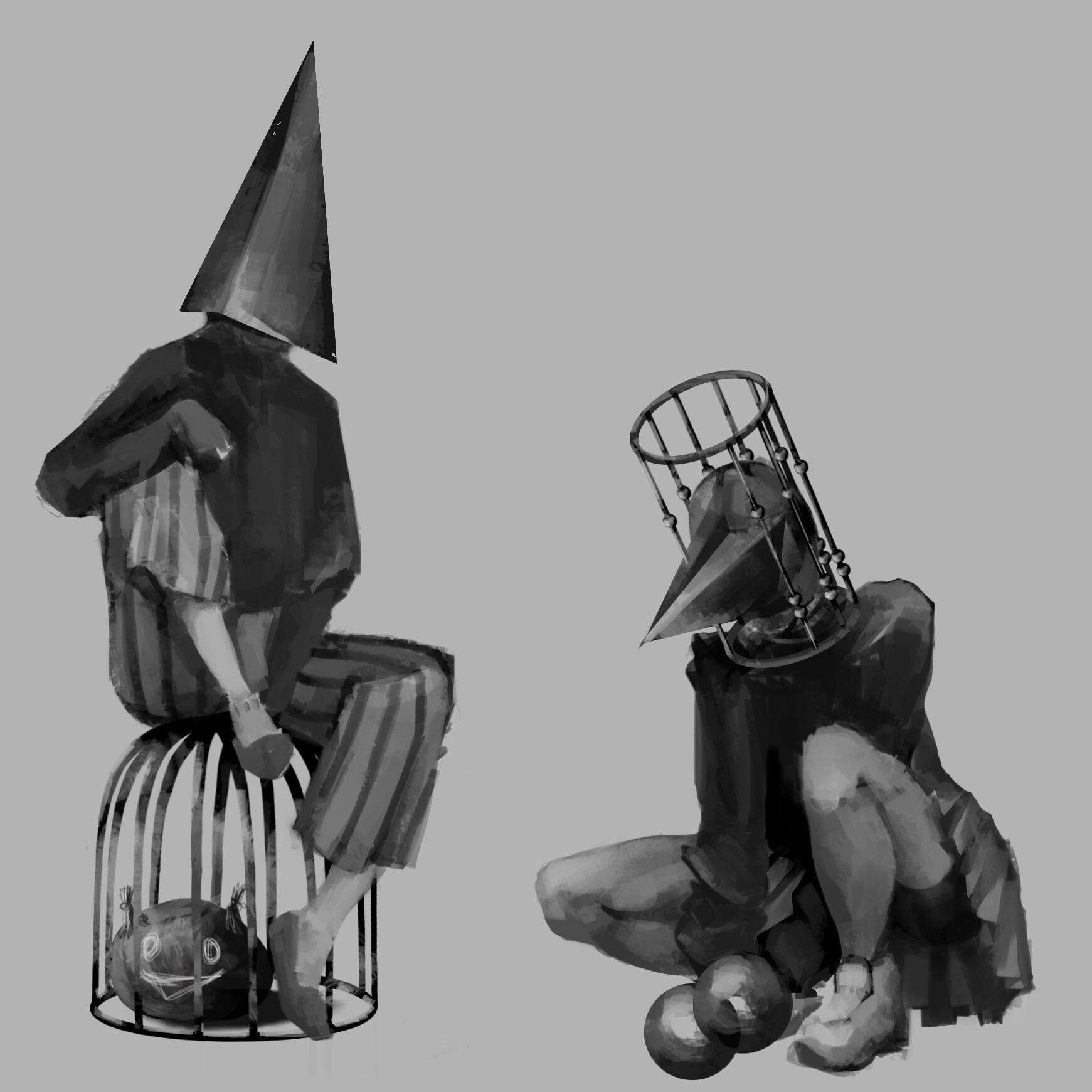 ArtStation - Weird Circus Characters