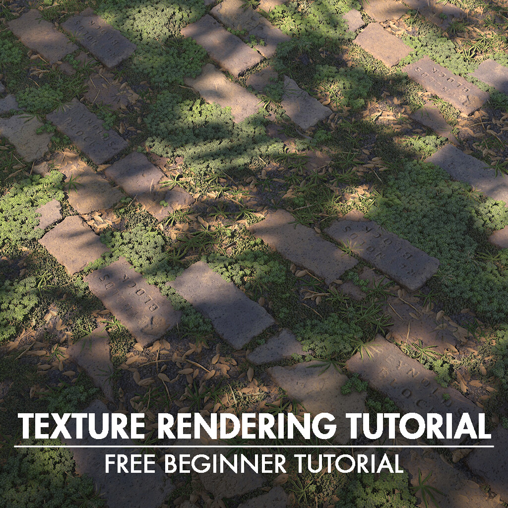 ArtStation - Texture Rendering for Beginners / Free Tutorial