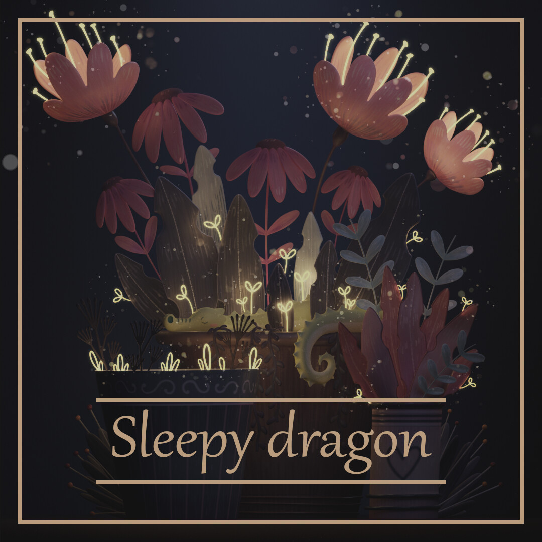 ArtStation - Sleepy Dragon