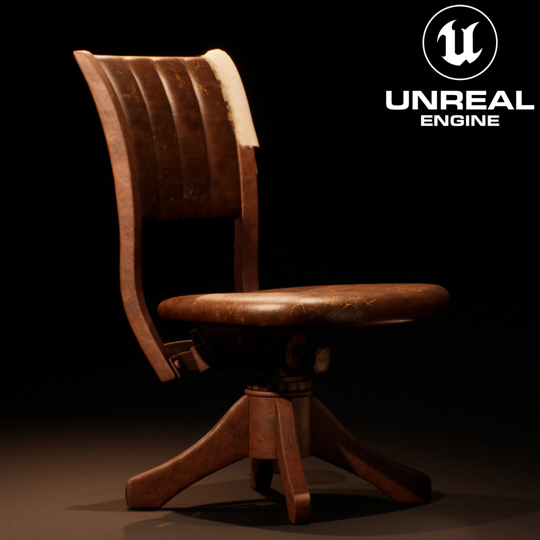 ArtStation - Leather Chair | Unreal Engine 5
