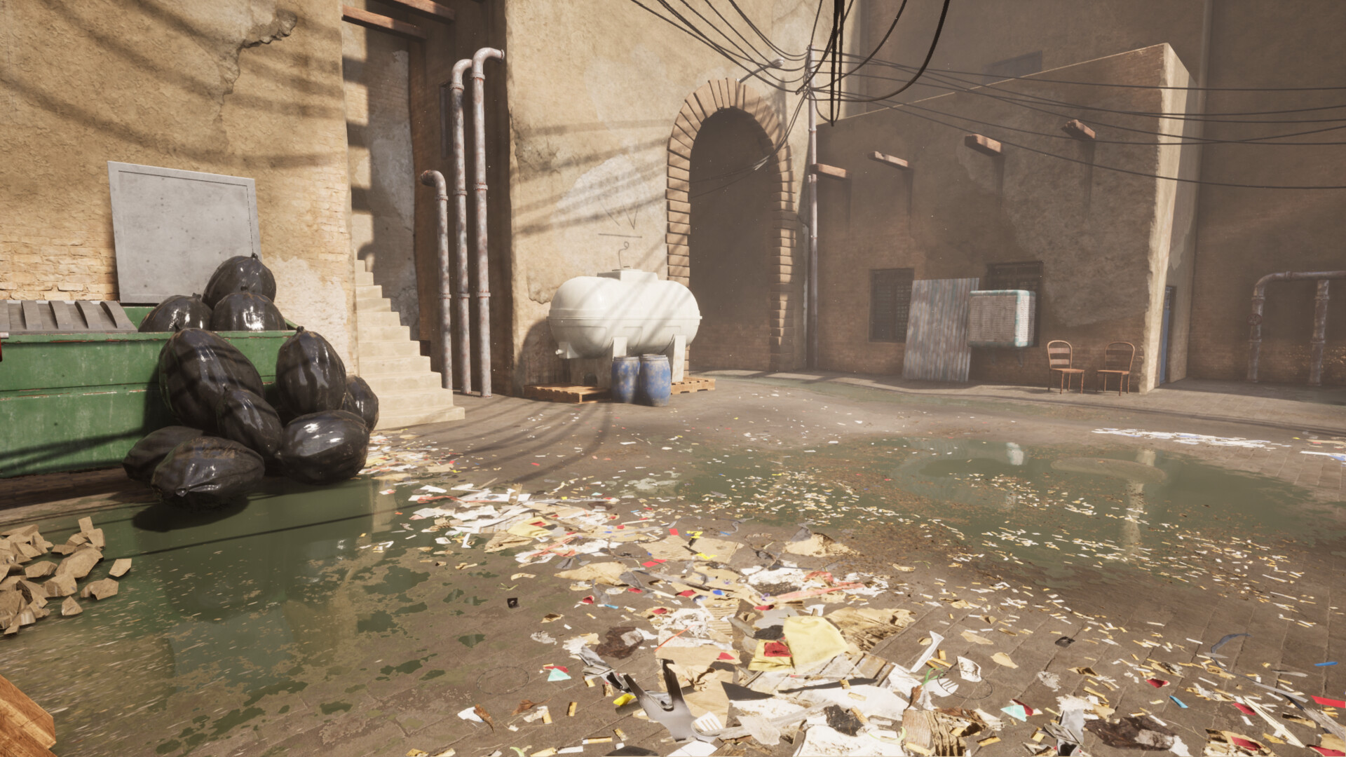 ArtStation - UE4 Back Alley