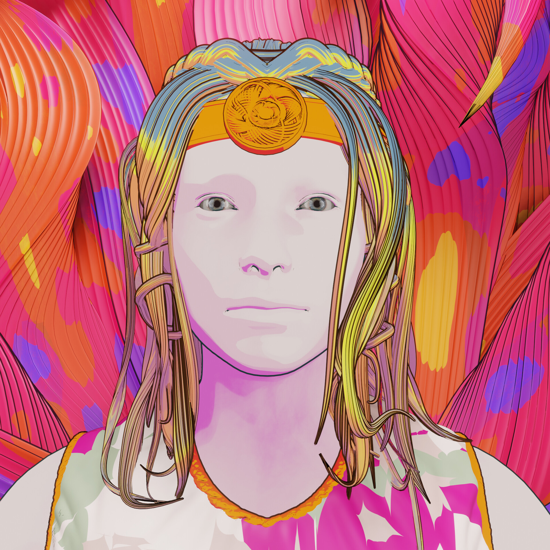 ArtStation - NFT portrait series 01