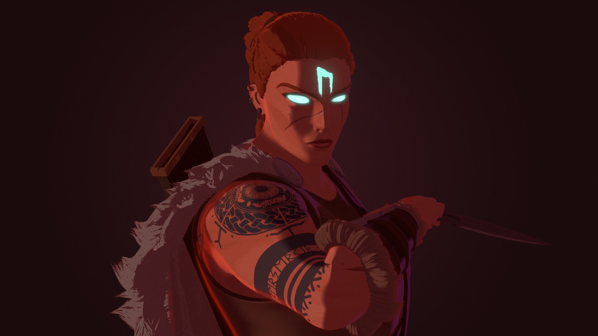 ArtStation - Ylva - The shieldmaiden