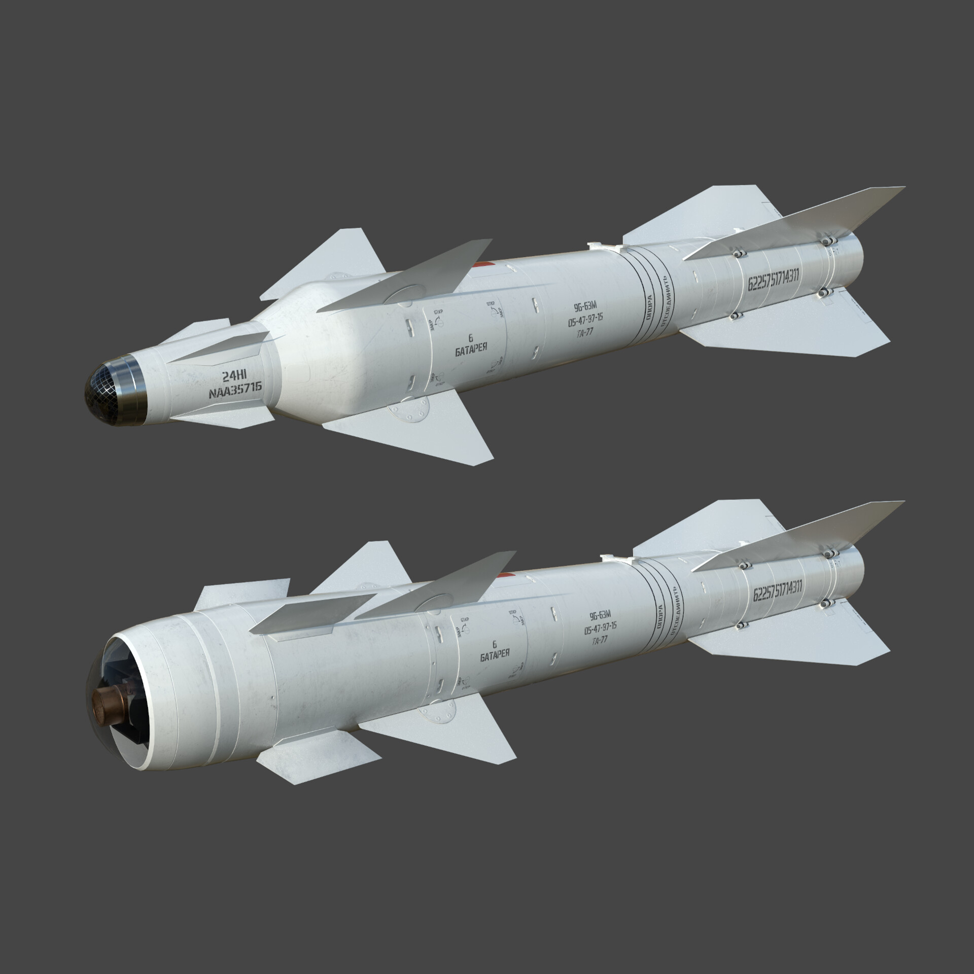 ArtStation - Vympel Kh-29 Air to Surface Missiles