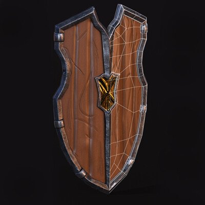 ArtStation - Stylized shield