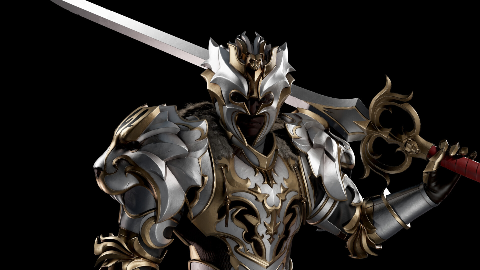 ArtStation - Knight - game character