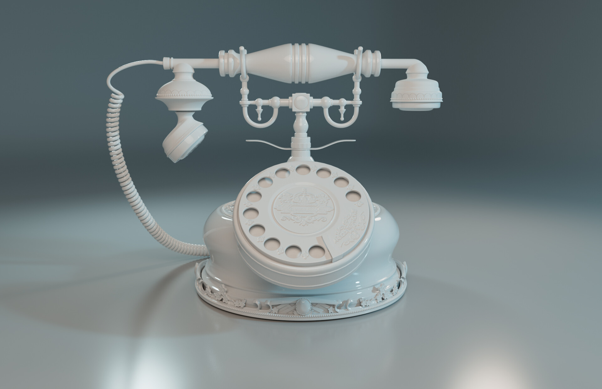 ArtStation - Antique Rotary Phone