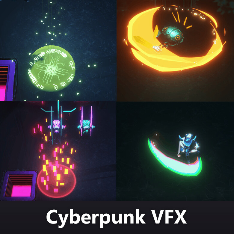 ArtStation - Cyberpunk VFX