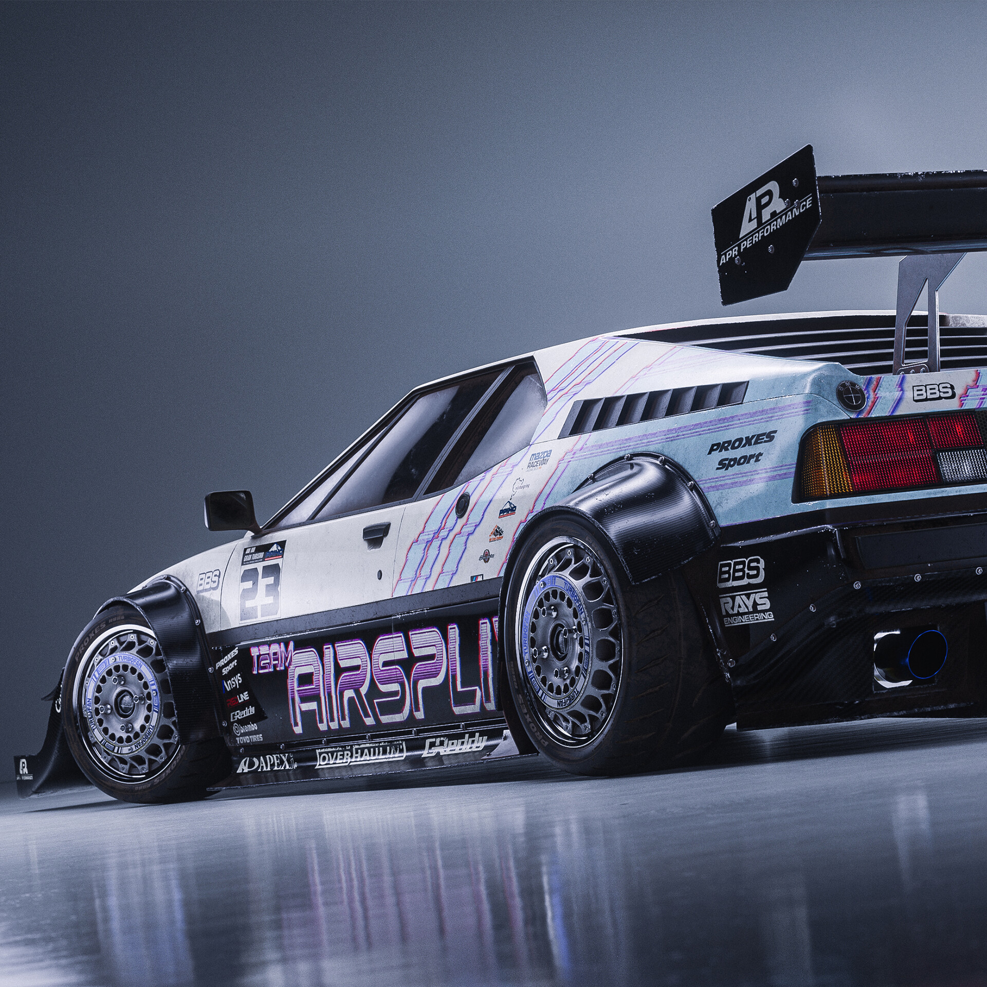 ArtStation - BMW "AIRSPLIT" M1