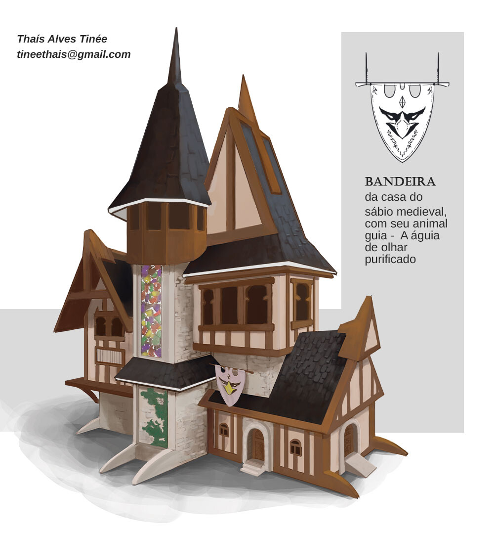 ArtStation - The Wise Mage House