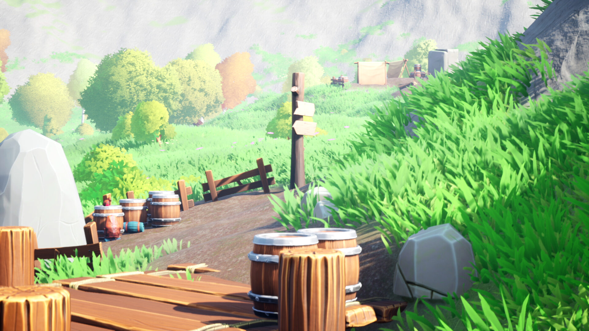 ArtStation - Stylized Landscape UE4