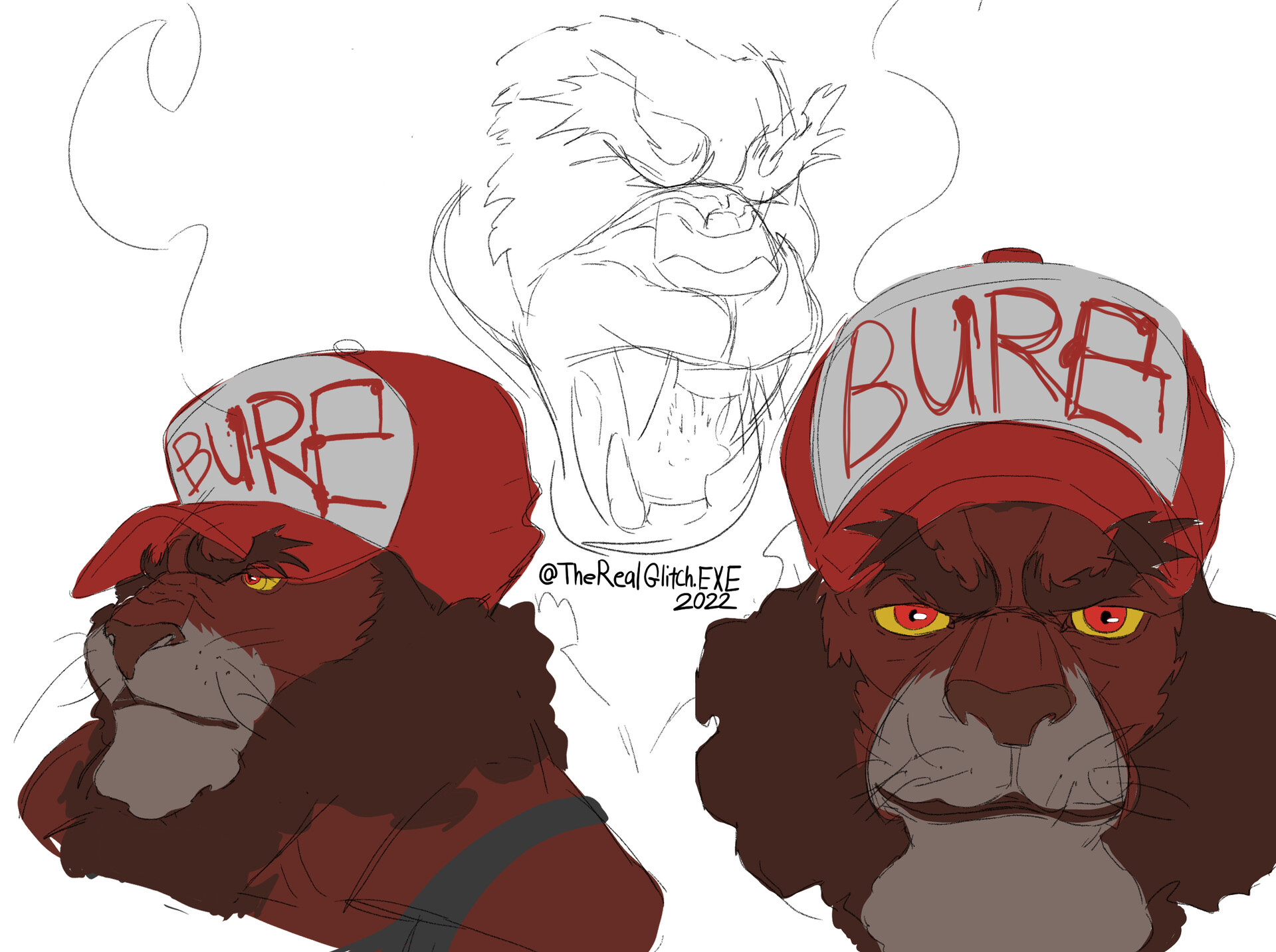 ArtStation - Mike, Character rough draft ideas