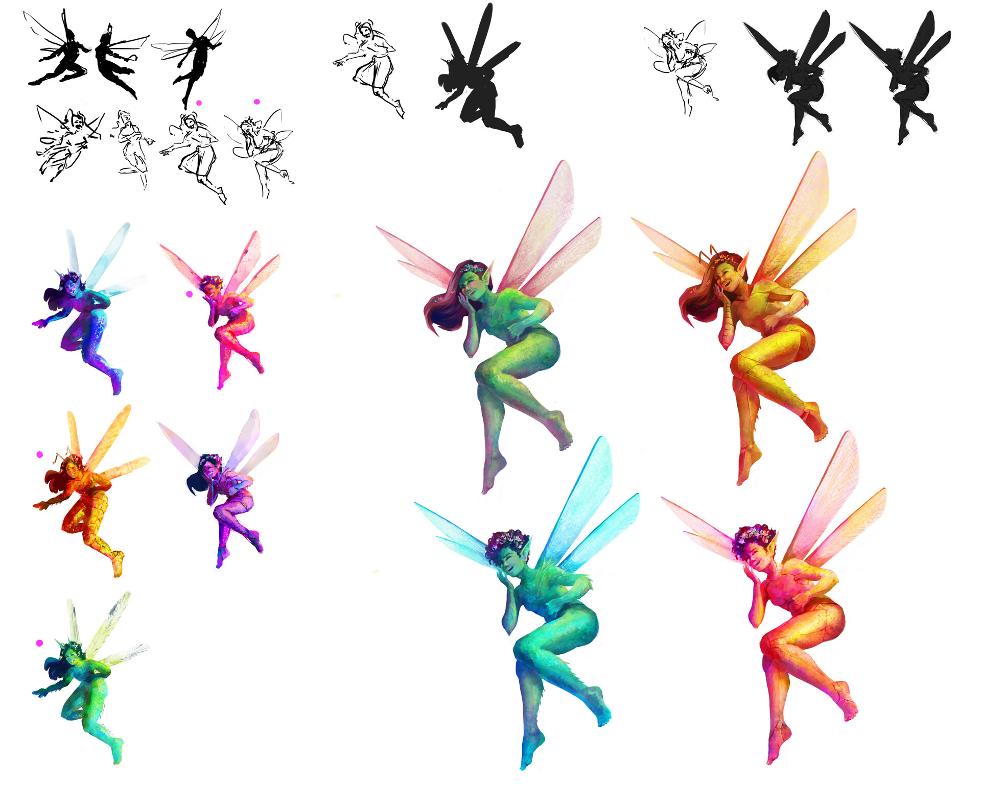 ArtStation - Candy Creatures and Character Development