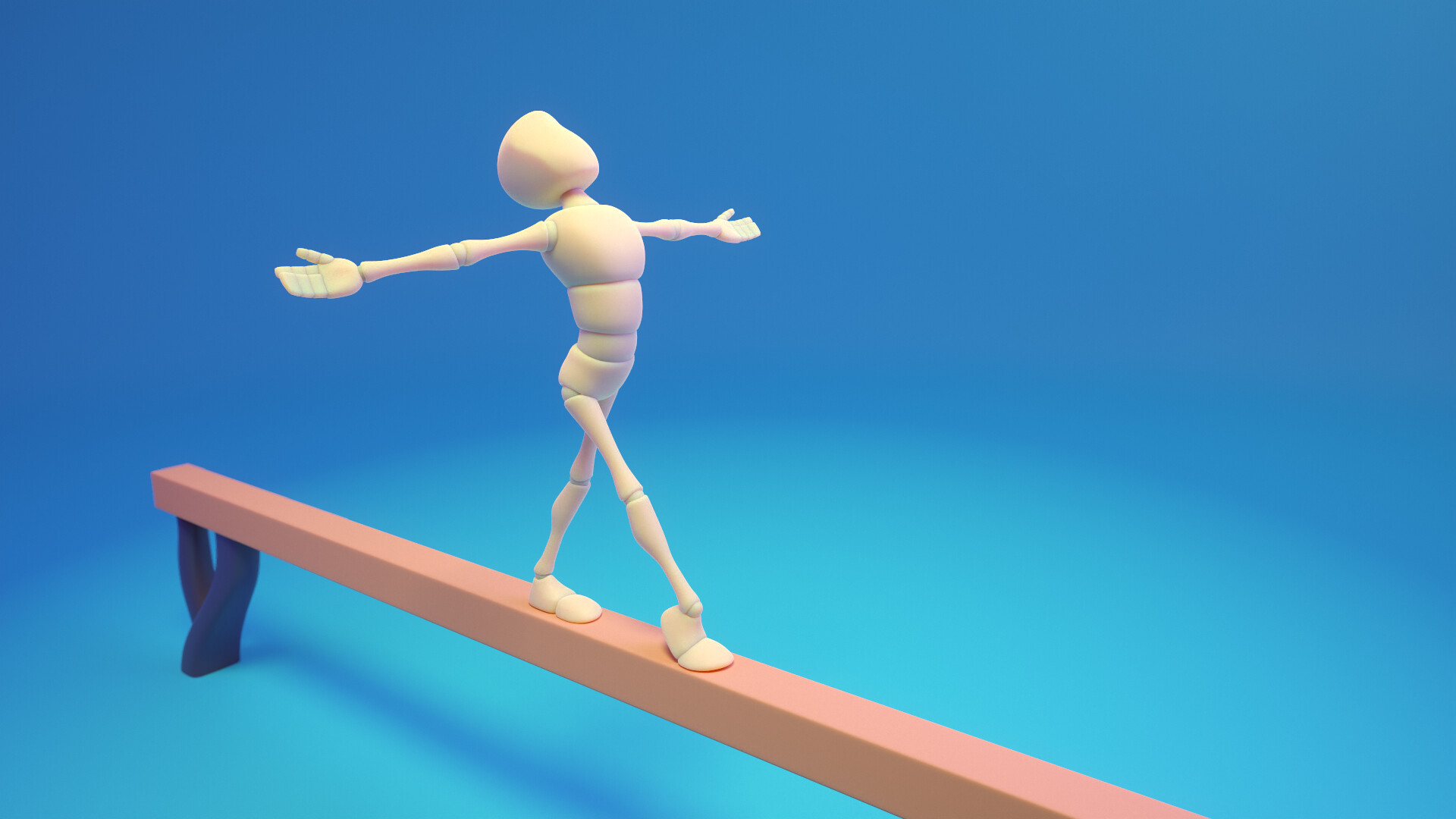 ArtStation - Acrobatic performance animation