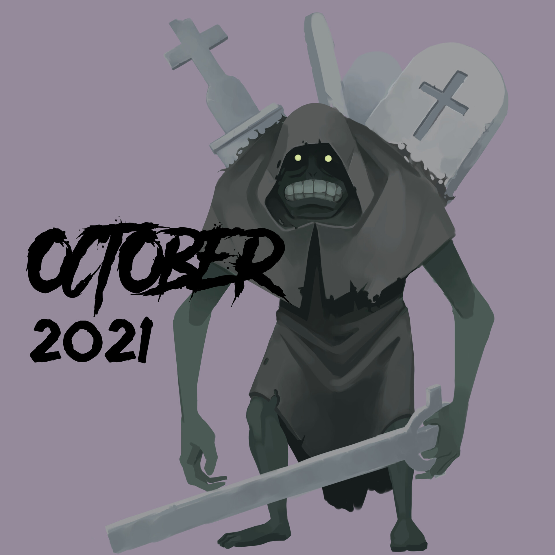 Matthew Cutler - 31 October drawings: 2021