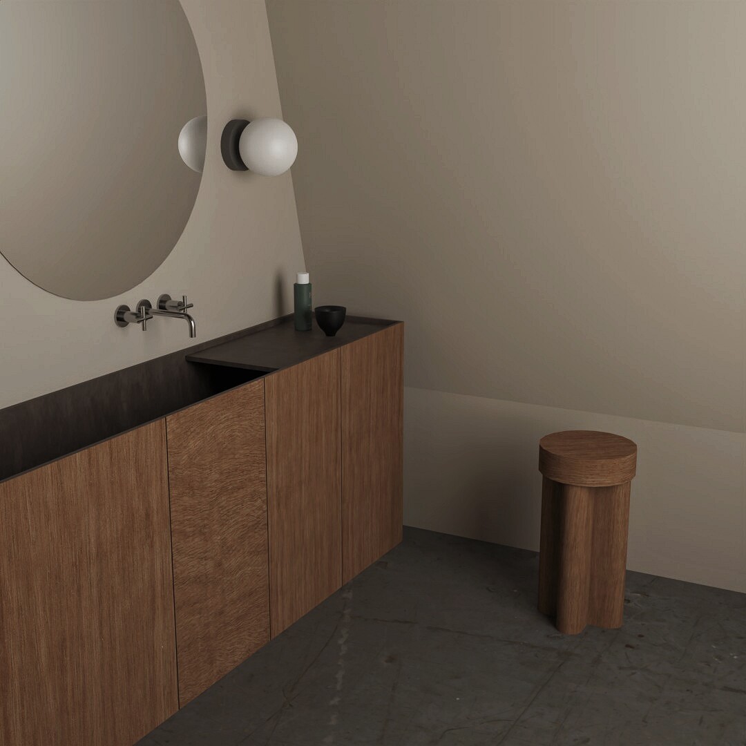 ArtStation - Bathroom 3D rendering