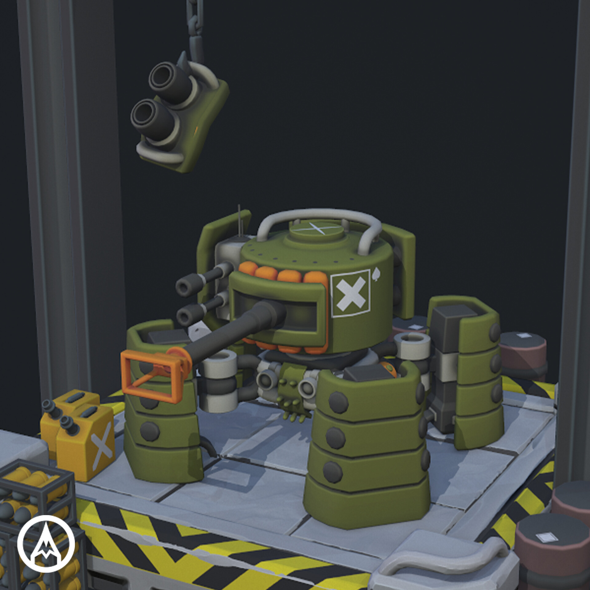 ArtStation - Mechanized Tanks