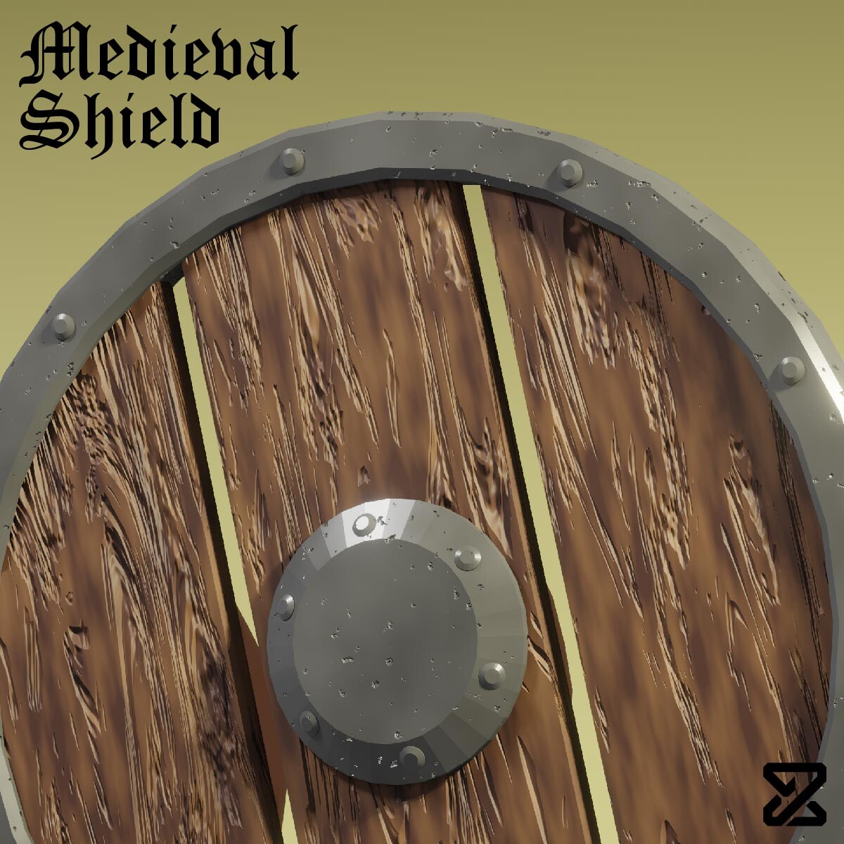 ArtStation - A Medieval Shield