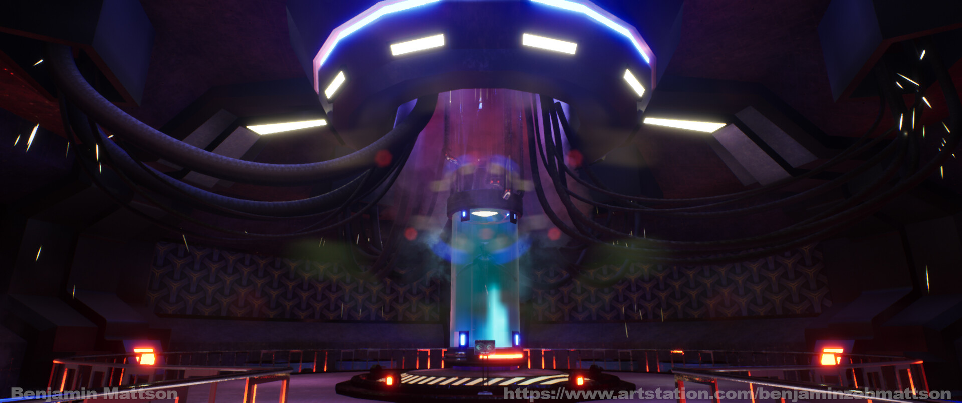 ArtStation - Alien Stasis Chamber