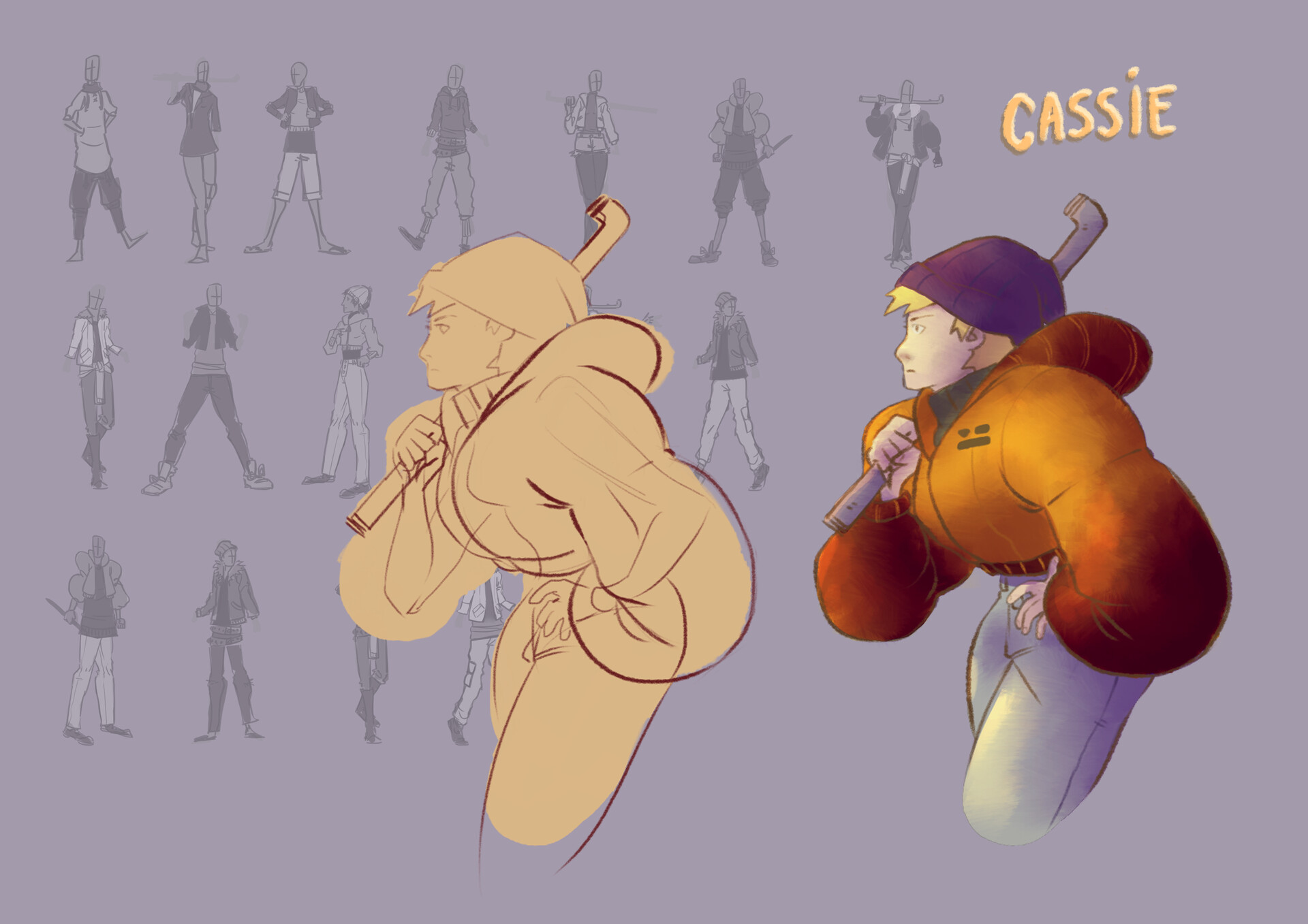 ArtStation - Cass - Concept art