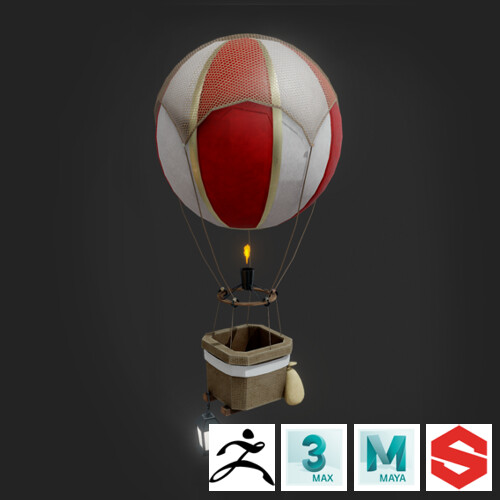 ArtStation - Victorian Air Balloon