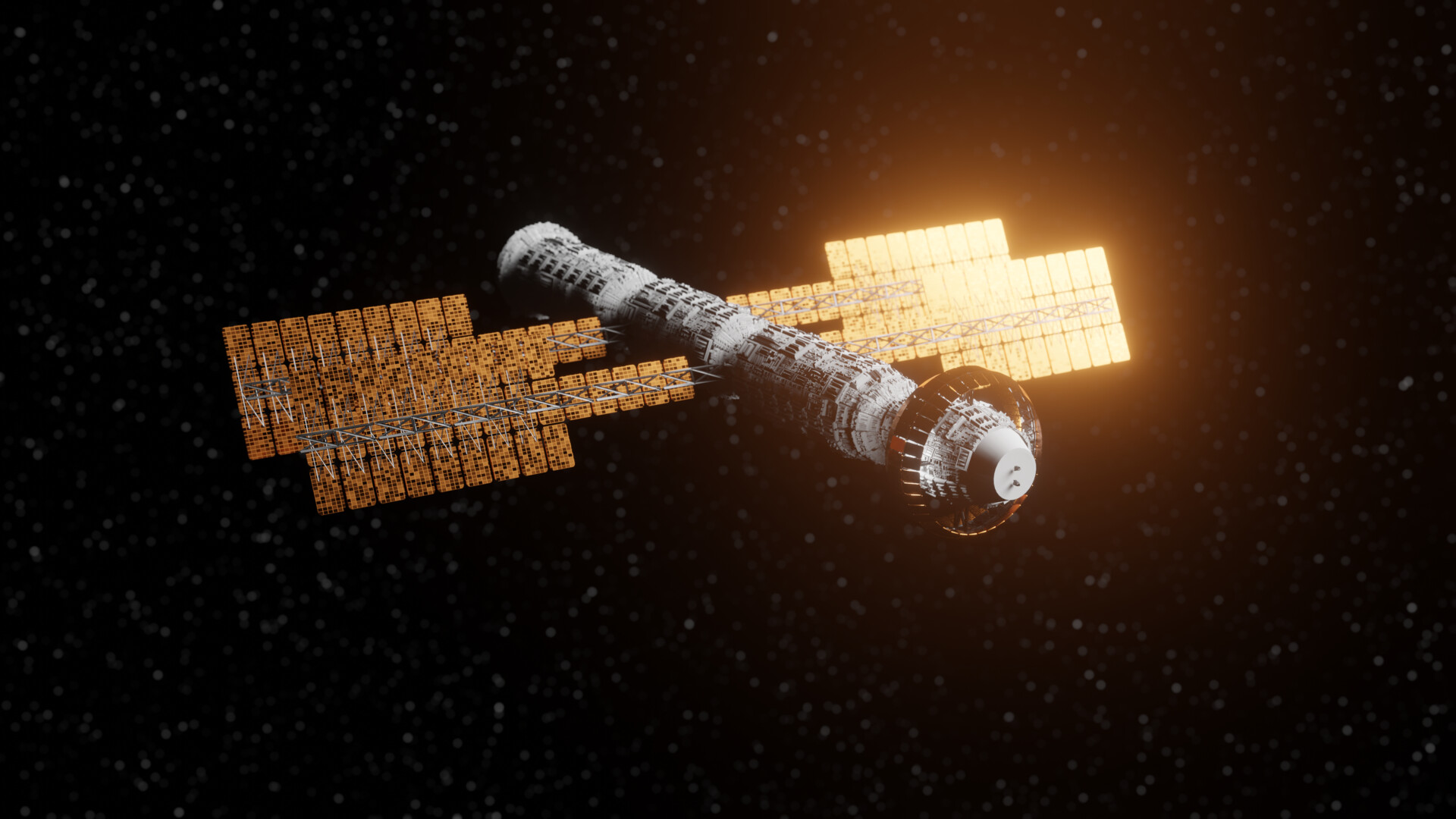 ArtStation - Simple Space Station
