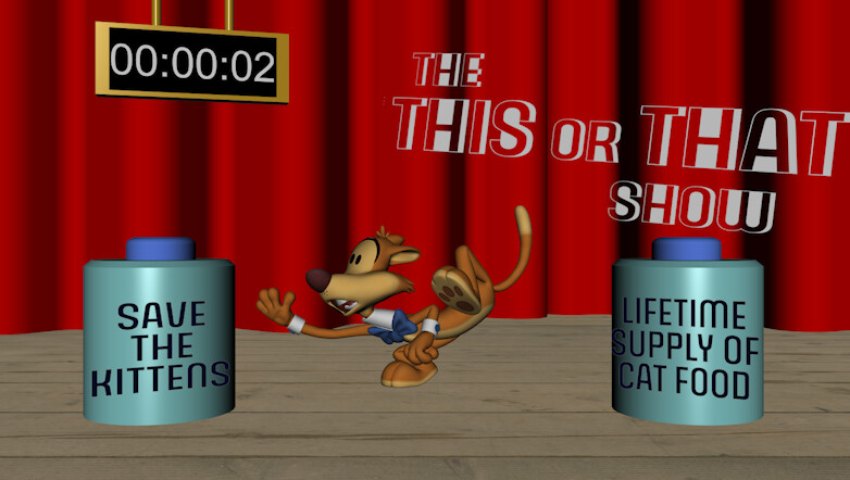 Mónica Rodríguez - Mr. Buttons Cartoony Shot Work