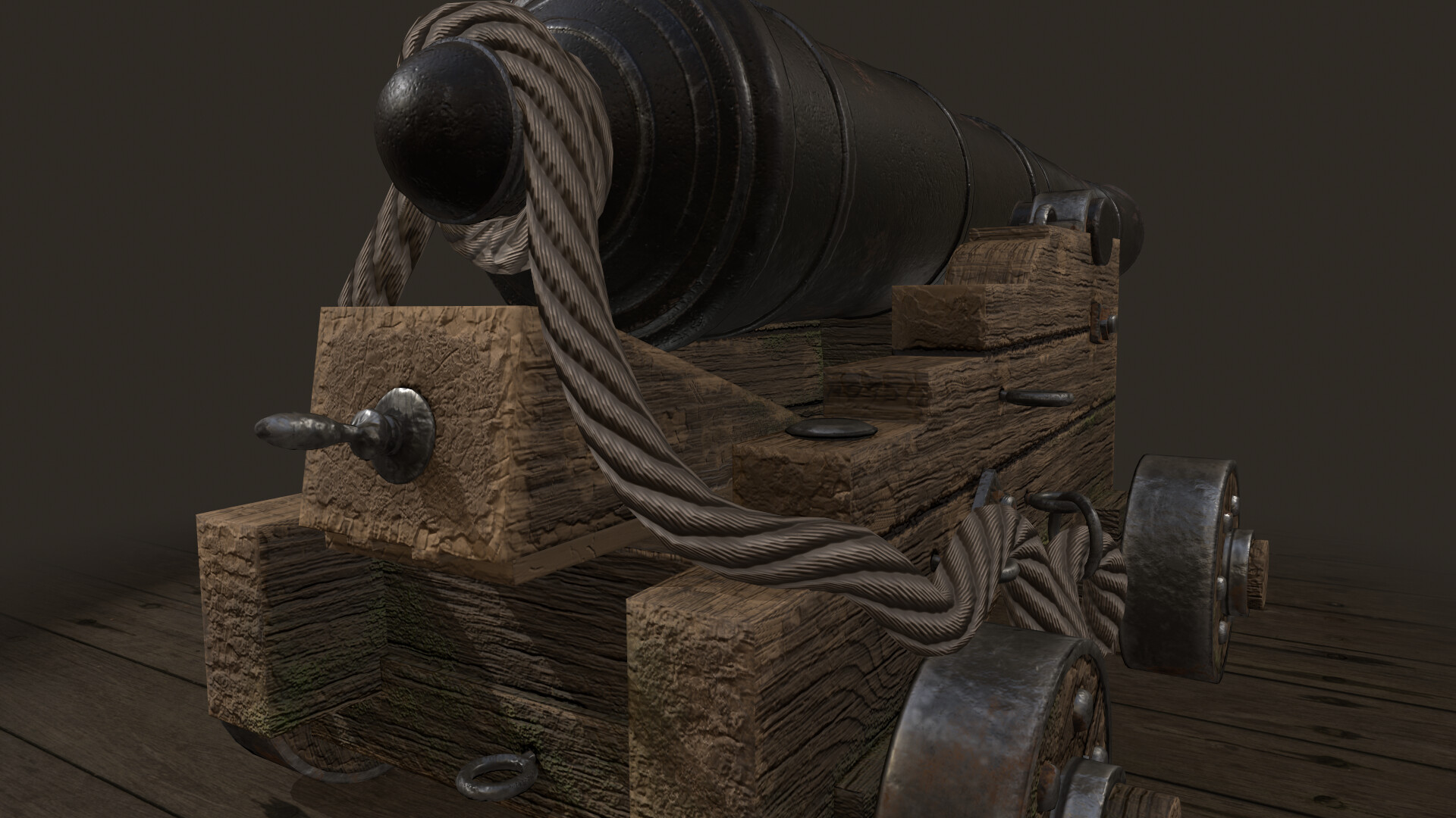 ArtStation - Ship Cannon