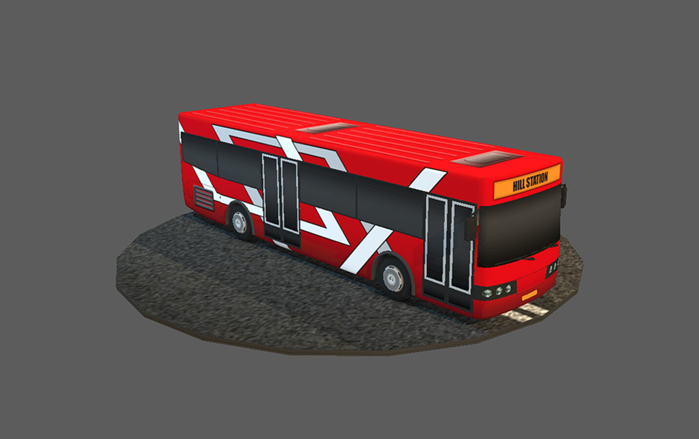 ArtStation - Bus Game