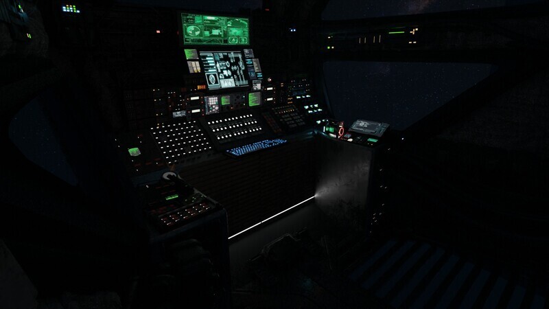 ArtStation - Spaceship Interior.