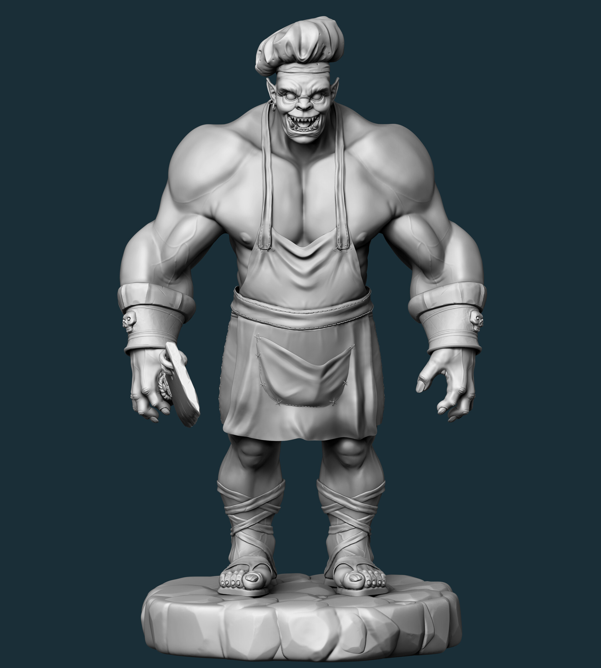 ArtStation - Ork chef