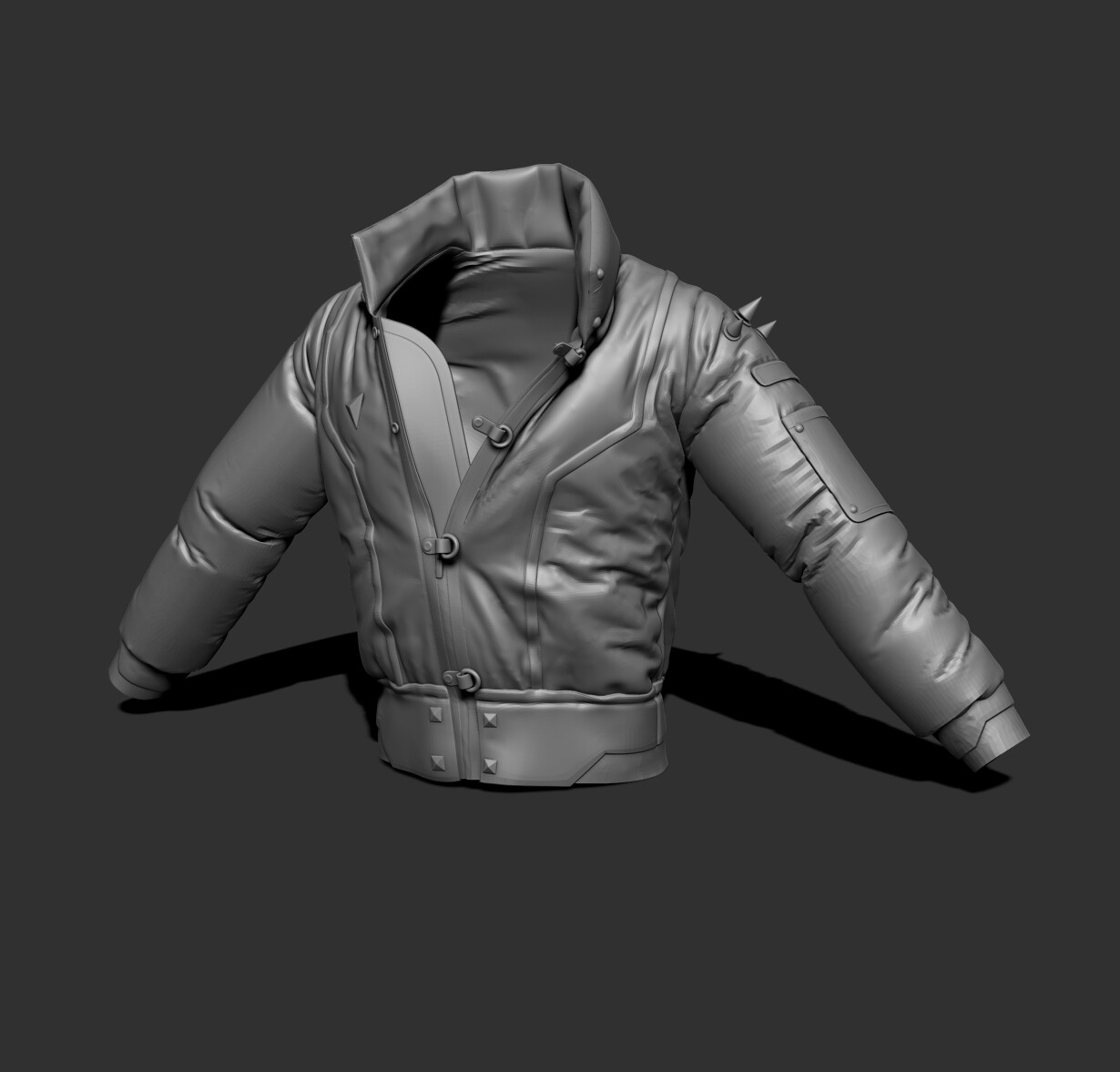 ArtStation - Stylized 3d Jacket inspired by Travis davids