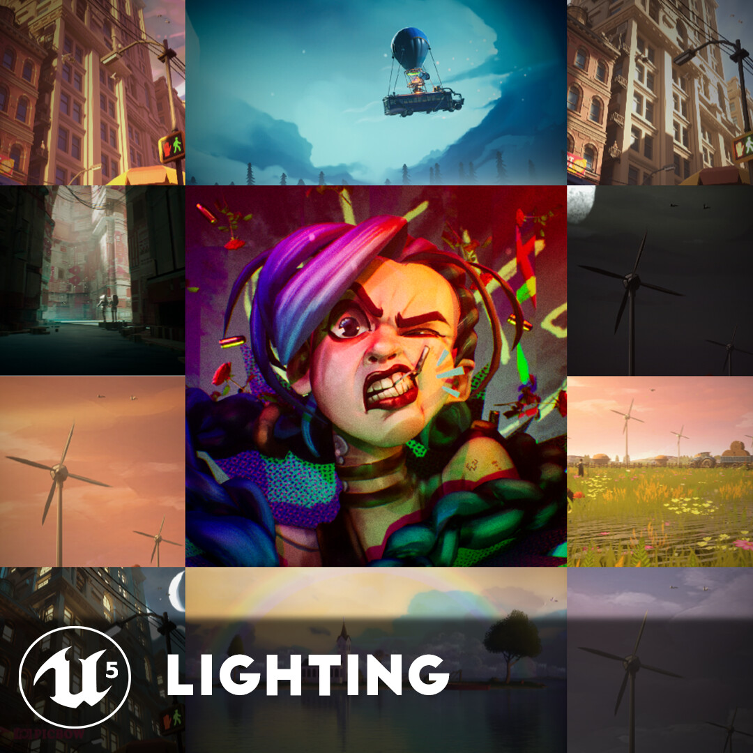 ArtStation - "Random Stylized Lighting"