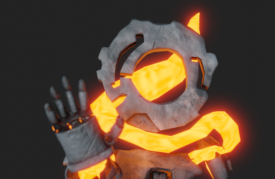 ArtStation - Magic Golem Character