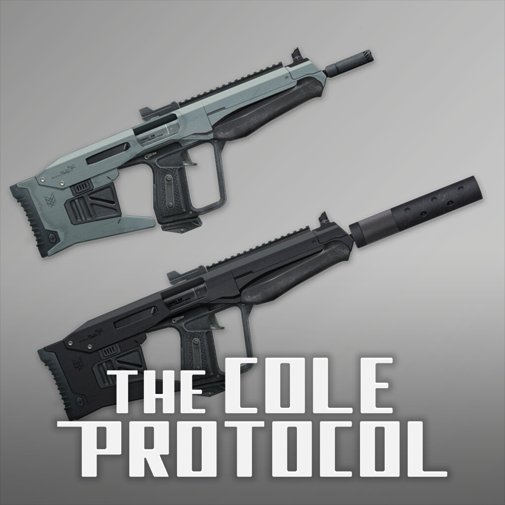 ArtStation - The Cole Protocol Weapon Concepts