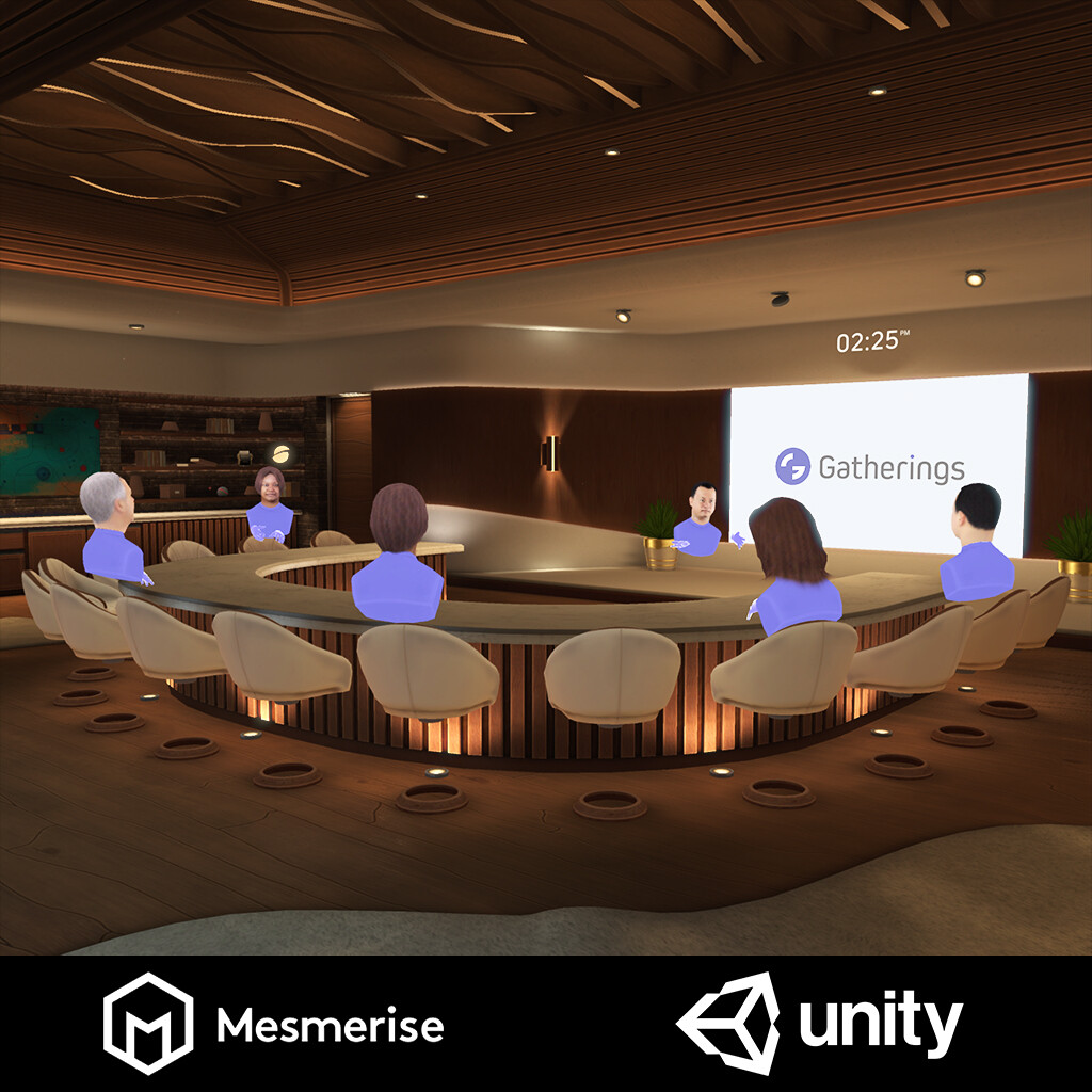 ArtStation - Gatherings VR - Discussion Room