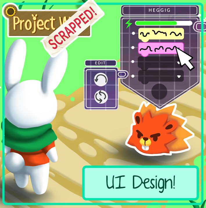 ArtStation - Project Scrapped! UI Design
