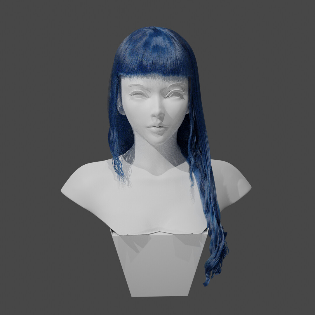 ArtStation - HAIR STUDY