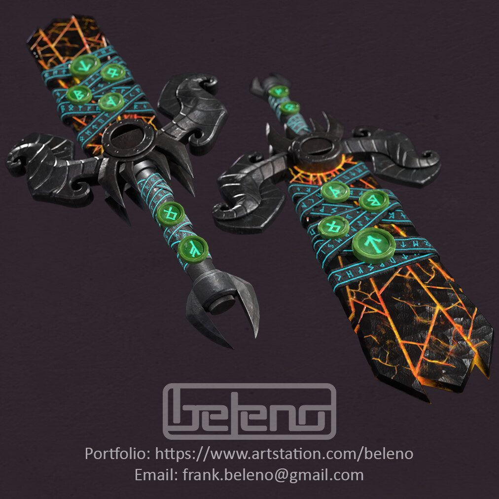 ArtStation - Ragnarok Banished Sword