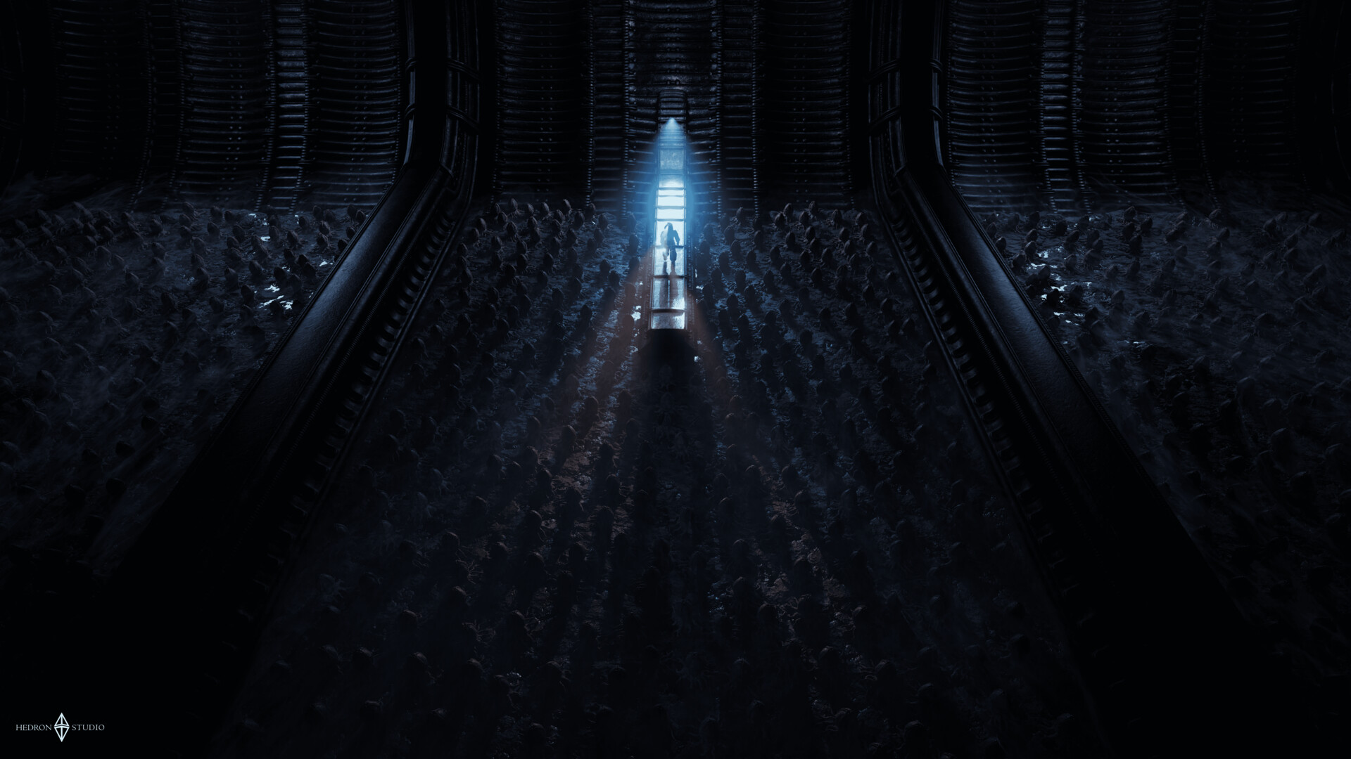 ArtStation - ALIEN egg chamber