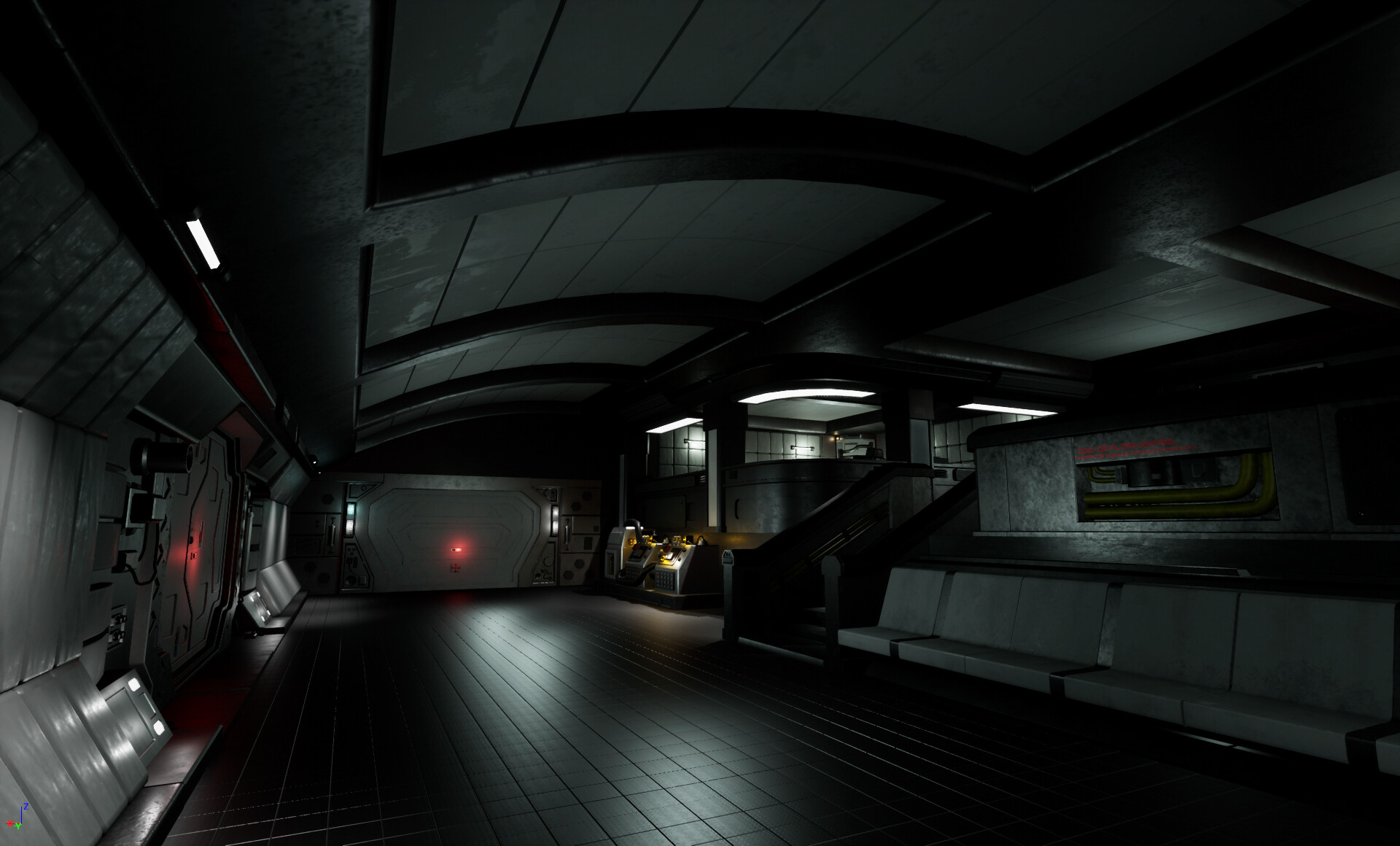 ArtStation - Alien Isolation Scene