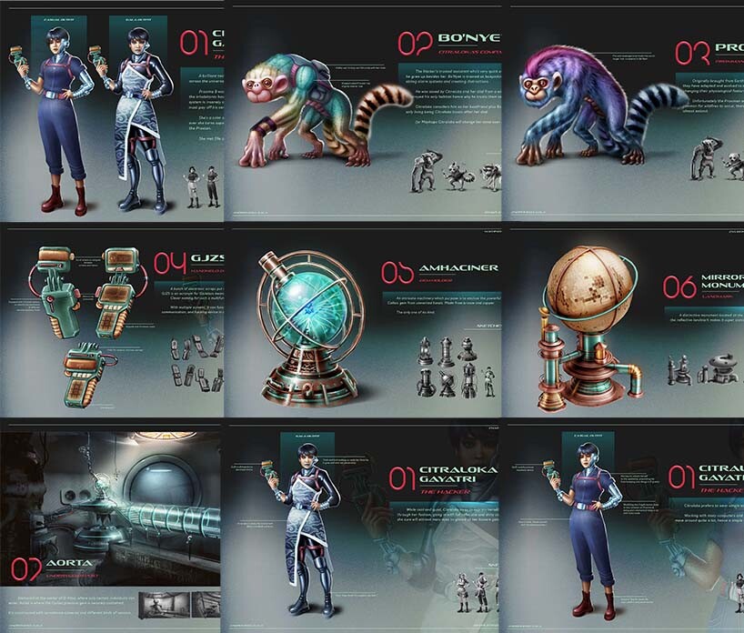 ArtStation - Gala Heist Concept Art - Worldbuilding Compilation